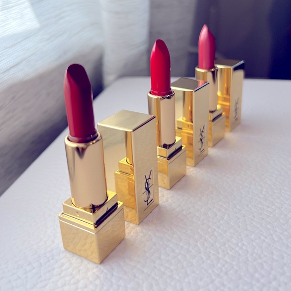 Yves Saint Laurent | Makeup | Ysl Travel Size Lipsticks Set Of Three ...